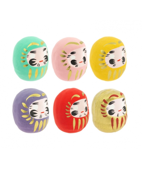 Mini Daruma Traditionnel 5cm - TIERRA ZEN